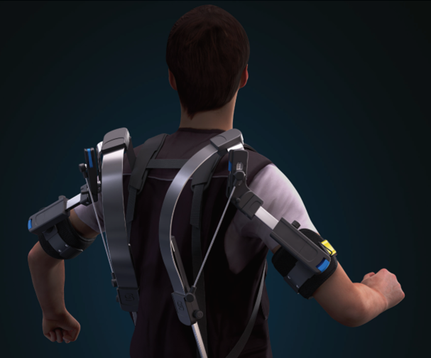 Easier working with arms held up with an exoskeleton | Finnish ...